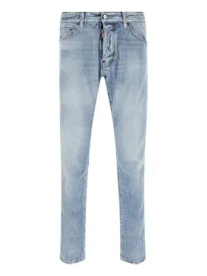 Dsquared2 Teddy Slim Fit Jeans - Light Blue