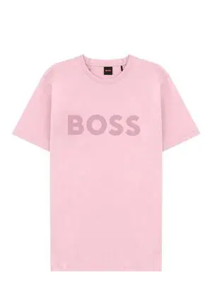 BOSS Thinking 1' T Shirt - Pink