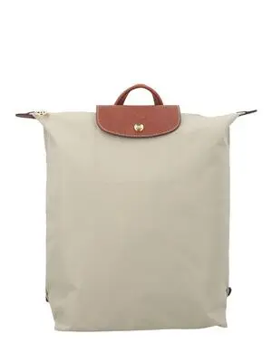 Longchamp Le Pliage Medium Backpack Grey