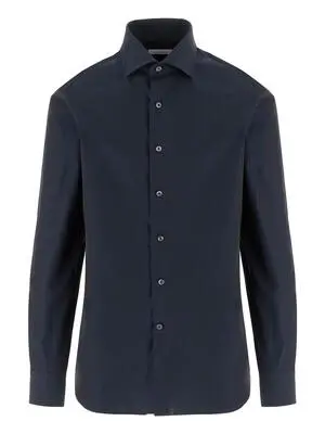 ALESSANDRO GHERARDI Cotton Blend Shirt - Blue