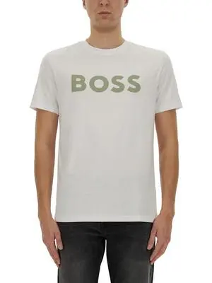 BOSS Thinking 1' T Shirt - White