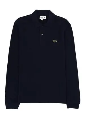 Lacoste Polo With Logo - Blue