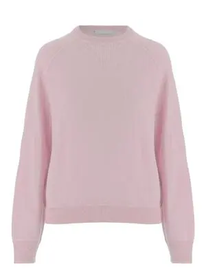 ALLUDE Wool And Cashmere Sweater - Pink