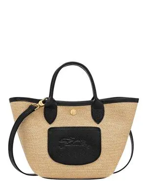 Longchamp Basket Bag Xs Le Pliage - Black
