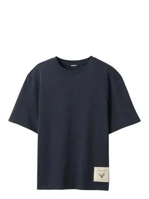 Jacquemus Cotton Tournament T Shirt - Black