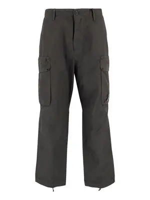 C.P. COMPANY Cotton Cargo Trousers - Grey