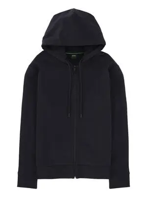 BOSS Hadiko' Full Zip Up Sweatshirt - Blue