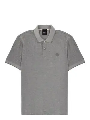 BOSS Polo Shirt 'c Parris - Silver