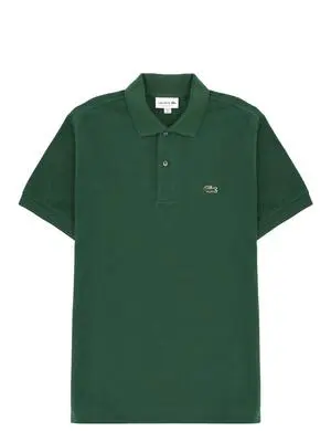 Lacoste Polo With Logo - Green