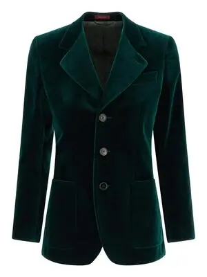 Gucci Velvet Blazer - Green