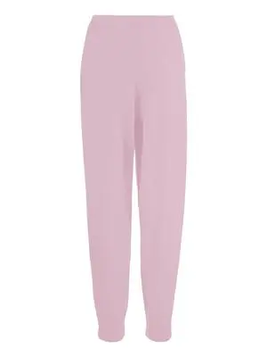 ALLUDE Wool And Cashmere Pants - Pink