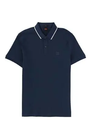BOSS Polo With Logo - Blue