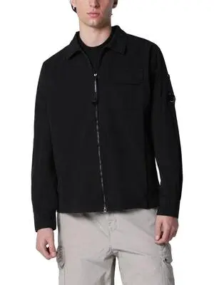 C.P. COMPANY Cotton Overshirt - Black