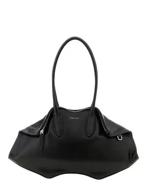 Alexander McQueen Manta Shoulder Bag - Black