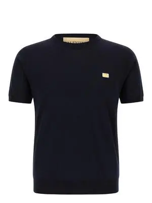 Valentino Garavani Vlogo Signature Jersey - Blue