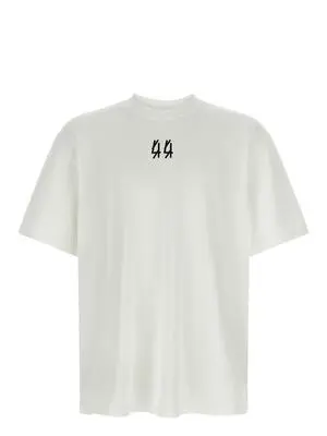 44 LABEL Classic' T Shirt - White/black