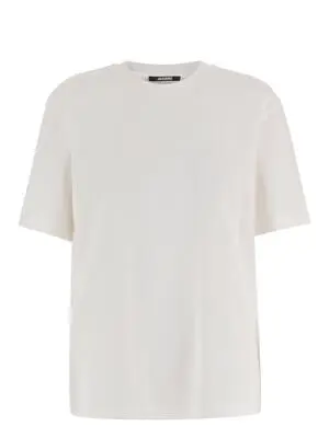 Jacquemus Cotton T Shirt With Logo - White
