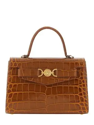 Versace Medusa '95 Medium Handbag - Brown