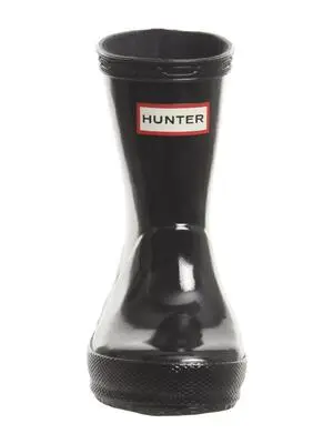 Hunter First Classic Gloss Boots - Black
