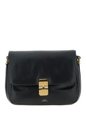 A.p.c. Grace Soft Small Crossbody Bag - Black