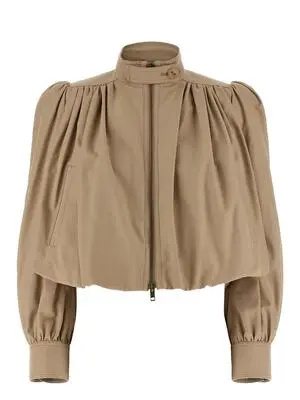 CHLOÉ Curled Boule Jacket