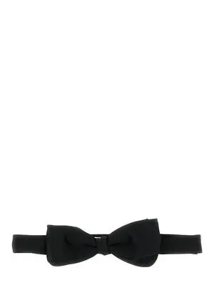 Pal Zileri Satin Papillon Bow Tie - Black