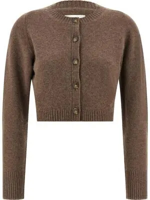 Loulou De Saison Zephir Lds' Cardigan - Brown