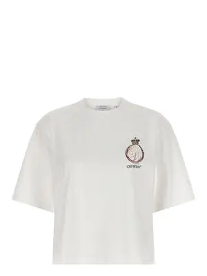 Off White Royal Crown T-shirt - White