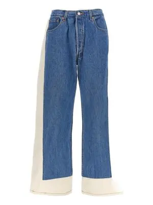 B Sides Reworked Slouch Jeans - Blue