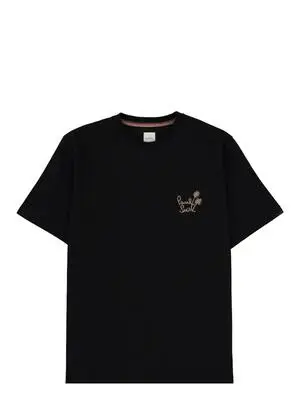 Paul Smith T Shirt With Logo - Black