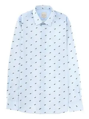 Paul Smith Printed Shirt - Blue