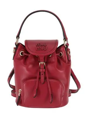 Miu Miu Borse Softy - Rosso