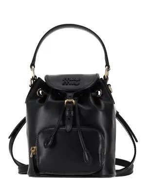 Miu Miu Softy Top Handle Bag - Nero