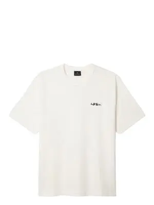 Paul Smith Ss Tshirt Ps Emb - Off White