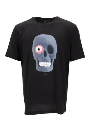 Paul Smith Reg Fit T Shirt Skull - Black