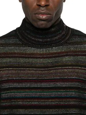 Paul Smith Sweater Roll Neck - Multi Coloured