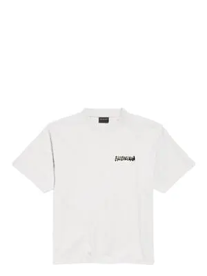 Balenciaga Logo T-shirt - White