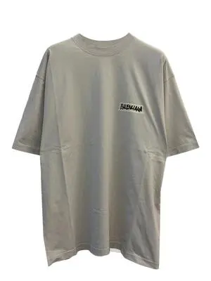 Balenciaga Masking Tape T Shirt - White