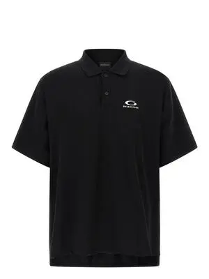 Balenciaga Laurel Classic' Polo Shirt - Black