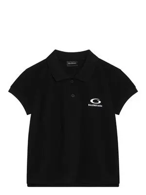 Balenciaga Laurel Classic Polo - Black