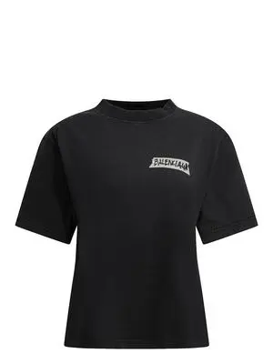 Balenciaga Masking Tape T-shirt - Black