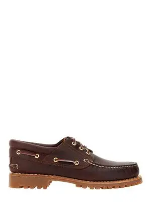 Timberland Leather Boat Moccasin - Bordeaux
