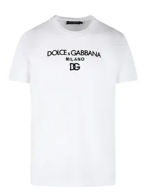 Dolce & Gabbana Cotton T Shirt - White