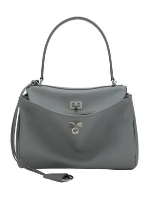 Balenciaga Small Rodeo Bag In Smooth Calfskin - Grey