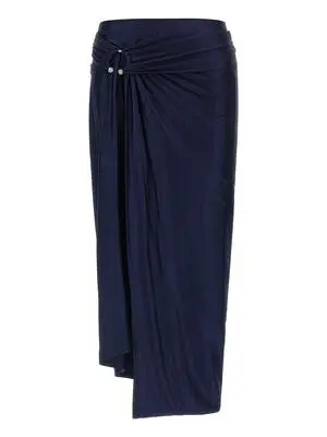 PACO RABANNE Piercing Midi Skirt
