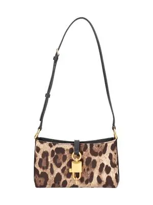 Dolce & Gabbana Shoulder Bag With Lock - Animalier
