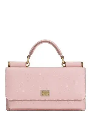 Dolce & Gabbana Leather Mini Bag - Pink
