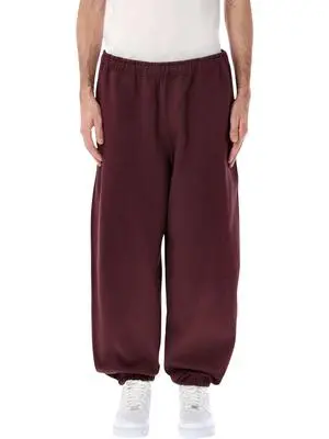 Nike Solo Swoosh Fleece Trousers - Burgundy Crush