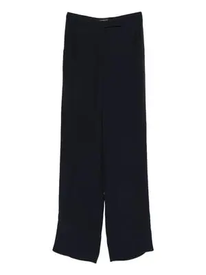 Emporio Armani Straight Leg Trousers - Blue