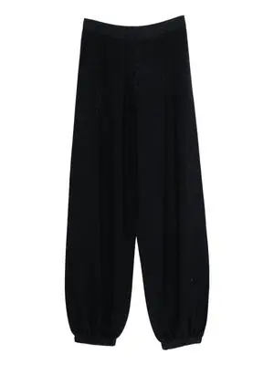 Fabiana Filippi Wool And Cotton Trousers - Blue